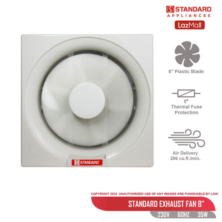 Standard Exhaust Fan 8" SEF 8A | Lazada PH