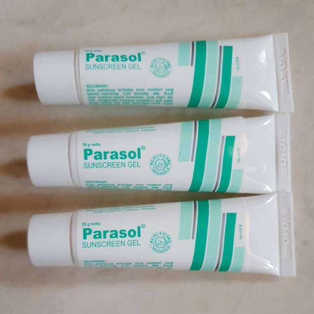 parasol sunscreen gel 20 gram | Lazada Indonesia