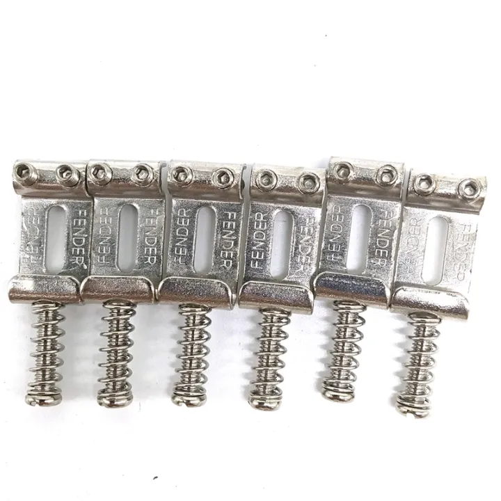 6 Roller Bridge Pull String Code Electric Guitar Saddle for ... 6 Roller Bridge Pull String Code Electric Guitar Saddle for ...