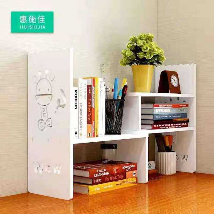 Multi-functional Simple Creative Desk Wooden Storage Rack Wooden ...
