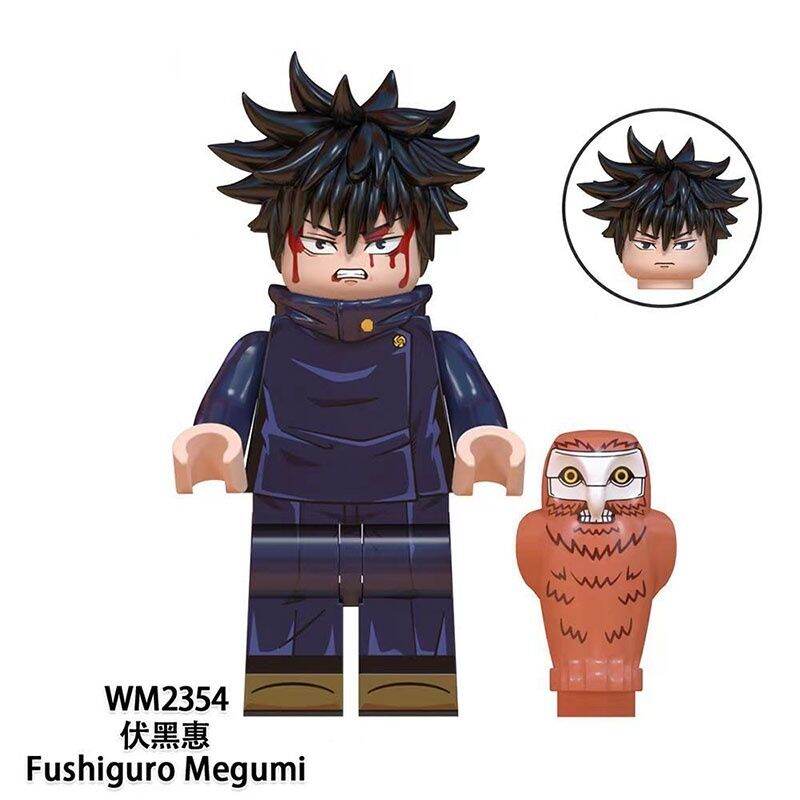 Jujutsu Kaisen Itadori Yuji Fushiguro Megumi Gojo Satoru Lego Mainan ...