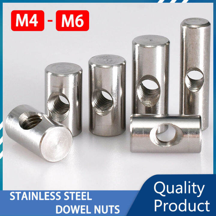 Stainless Steel Dowel Pin Nuts Embedded Furniture Hammer Insert Nut ... Stainless Steel Dowel Pin Nuts Embedded Furniture Hammer Insert Nut ...