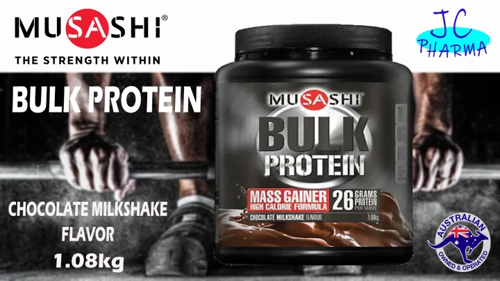 IMPORTED AUTHENTIC MUSASHI BULK PROTEIN MASS GAINER – CHOCOLATE ...