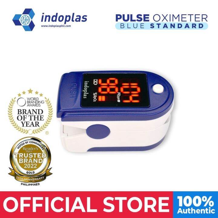 Indoplas Standard Pulse Oximeter (Blue) | Lazada PH