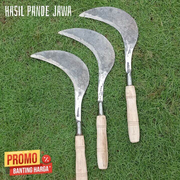 Sabit rumput baja asli super tajam-sabit pengaritan babak semak belukar ...