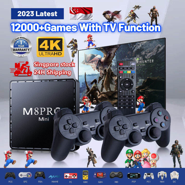 2 In1 Game Box Android Box Android 12.0 Support For Games And TV Shows ...