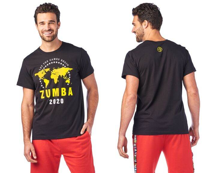 Zumba 2020 Tee (เสื้อยืดออกกำลังกายซุมบ้า) | Lazada.co.th