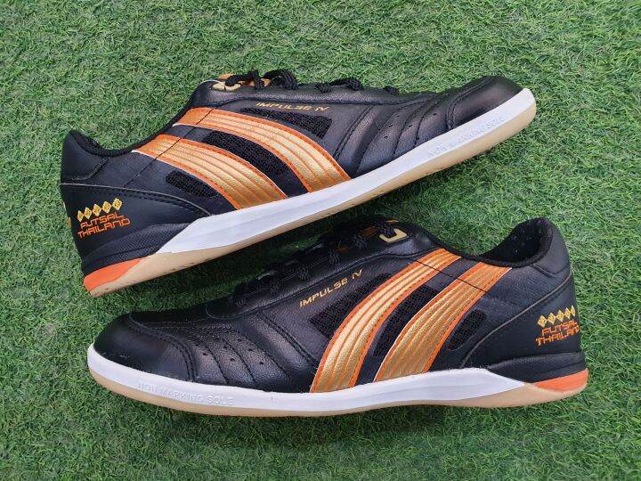 PAN PF-14W9 IMPULSE IV KANGAROO รองเท้าฟุตซอลแพน ตัวท็อป หนังจิงโจ้ ของ ...