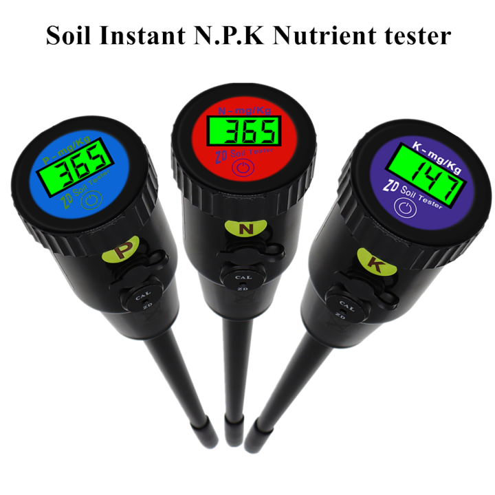 Soil Instant N.P.K Nutrient tester NPK Fertility Nutrient Meter Soil ...