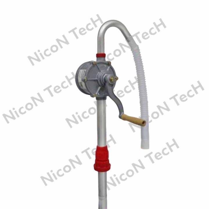 Pompa Oli Drum Alumunium / Hand Rotary Oil Pump | Lazada Indonesia