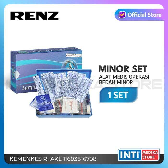 RENZ - Minor Set | Alat Medis Operasi Bedah Minor | Surgical Kit ...