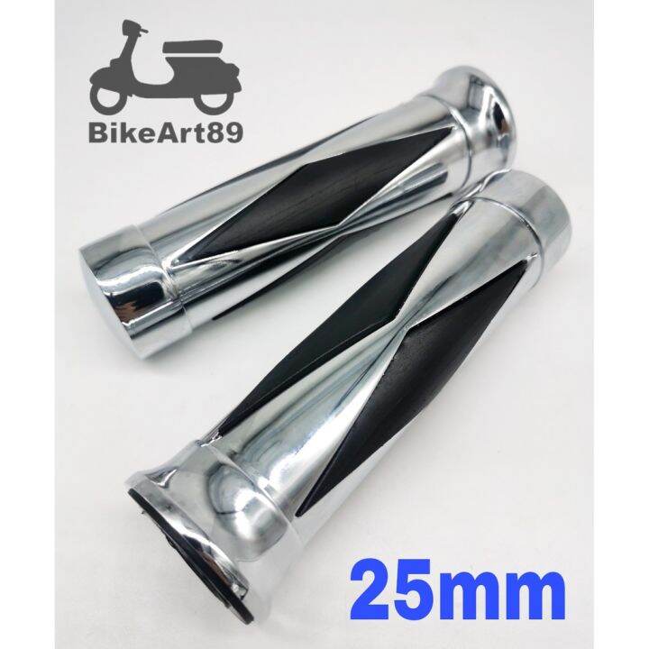 Handle Grip 1 Custom Motorcycle 22/ 25mm Harley Davidson Honda Cruiser ...