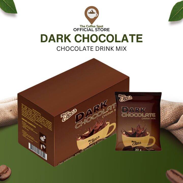 Bro. Joes dark chocolate drink mix dark chocolate powder 30grams ...