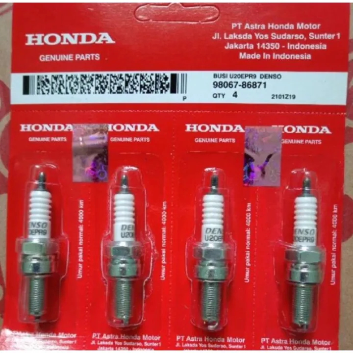 BUSI DENSO U20EPR9 HONDA BLADE REVO ABSOLUTE | Lazada Indonesia