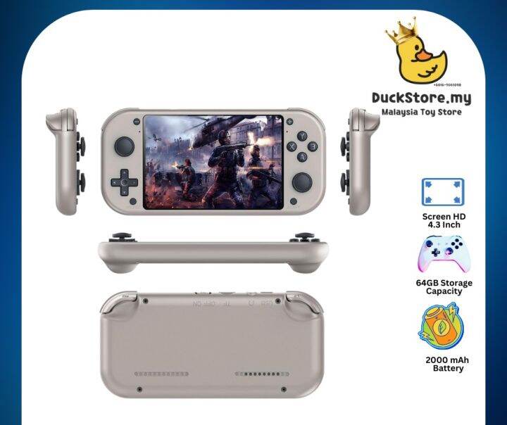 M17 RETRO HANDHELD VIDEO GAME CONSOLE 4.3 INCH IPS SCREEN | Lazada