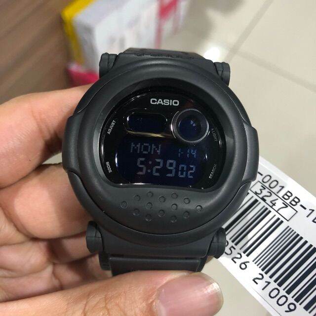 Casio G-Shock All Black Matte G-001BB | Lazada