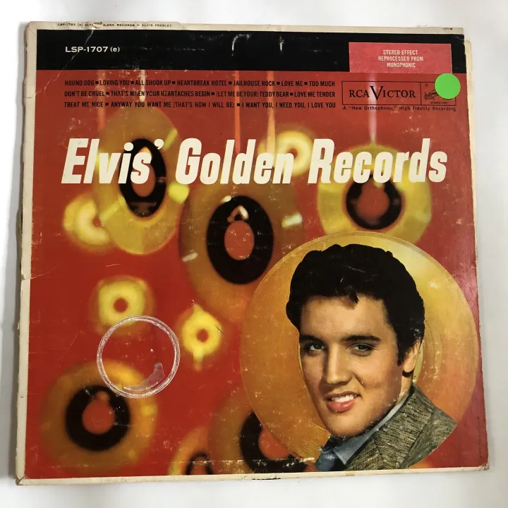 Elvis Presley Elvis Golden Records Lp Record Rare Plaka 33 Rpm Lazada Ph