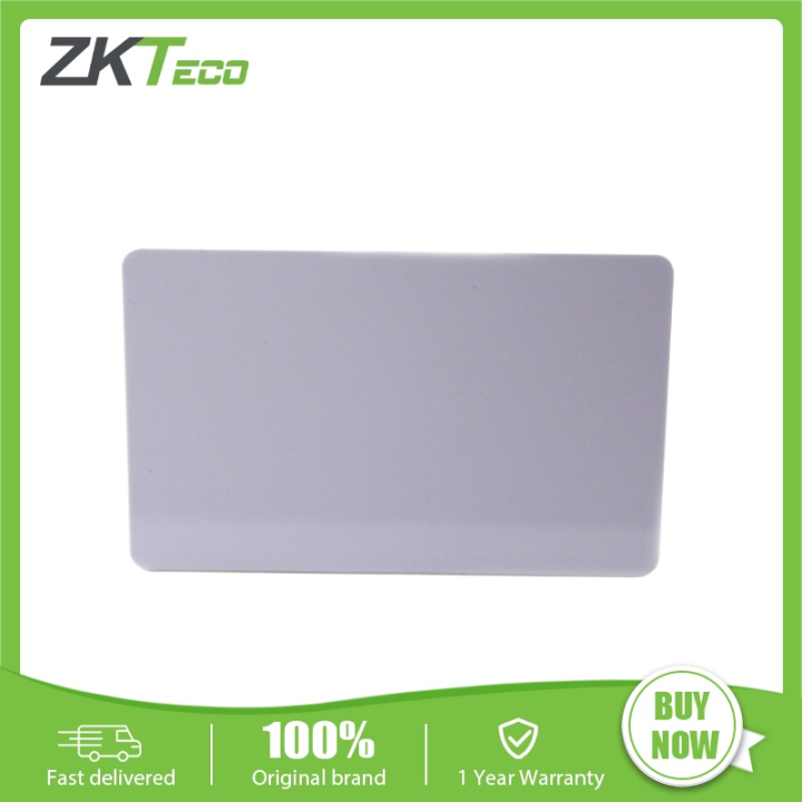ZKTeco บัตรคีย์การ์ด 125khz ID Card RFID Card แบบอ่านอย่างเดียว ...