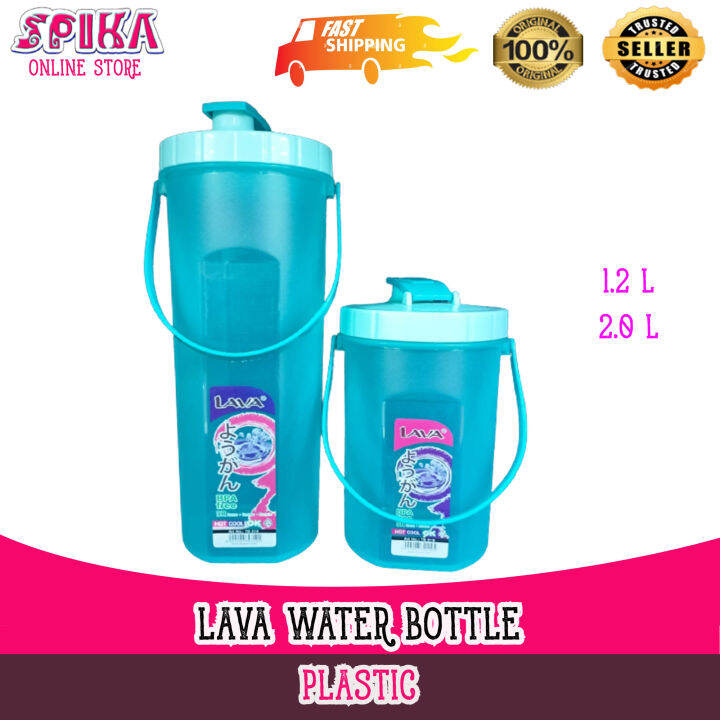 LAVA PLASTIC WATER BOTTLE 1.2L & 2L | Lazada