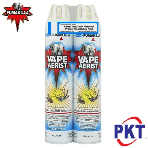 Fumakilla Vape Aerist Insecticides 2 x 600ml | Lazada