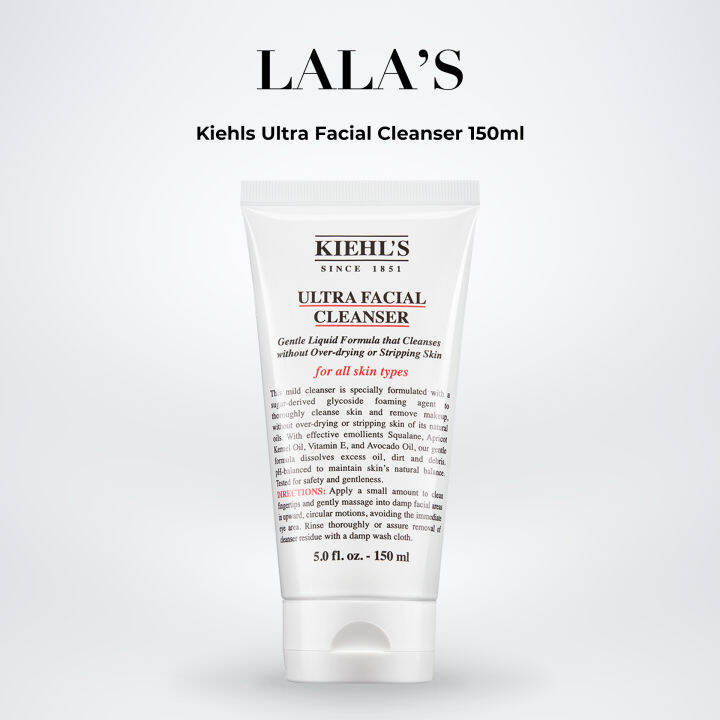 Kiehls Ultra Facial Cleanser 150ml [ready Stock] Lazada