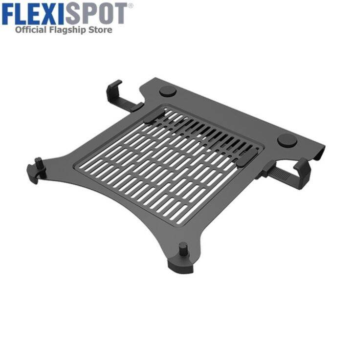 FlexiSpot LH1 Laptop Mount for Monitor Arms (Tray Only) Steel Notebook ...