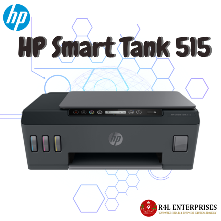 HP Smart Tank 515 AiO WL CISS Printer (Dark+Light Basalt) - Print, Copy ...