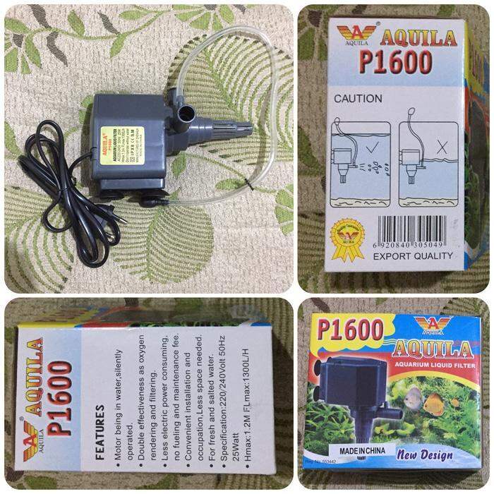 Pompa Venturi AQUILA P1600 Submersible Pump Rakit Apung Hidroponik ...