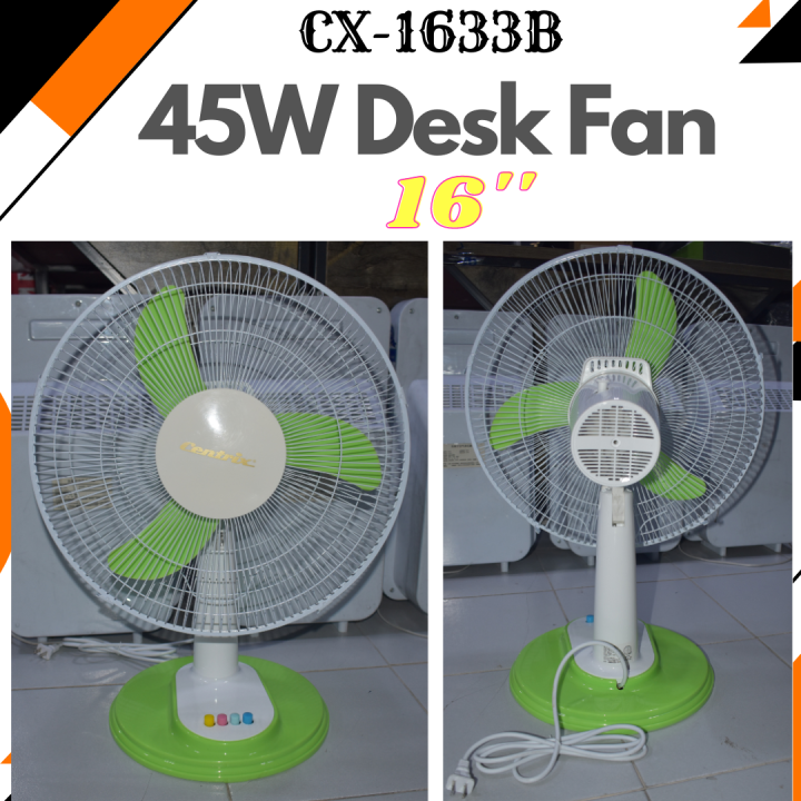 CX-1633B 16'' Desk Fan(45w) | Lazada PH
