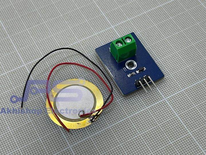Piezoelectric Piezo Vibration Sensor with Module Sensor Gerak Piezo ...