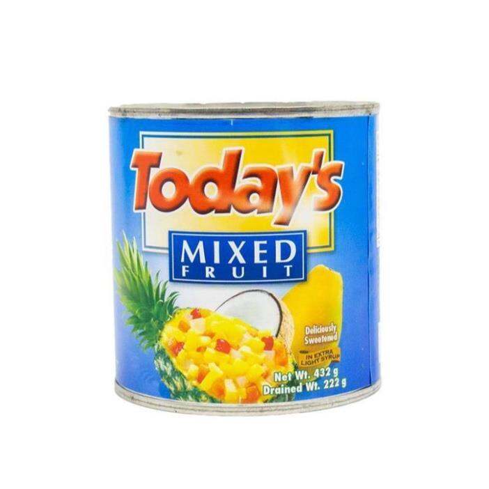 tasty Today's Mix Fruit Cocktail 432g | Lazada PH