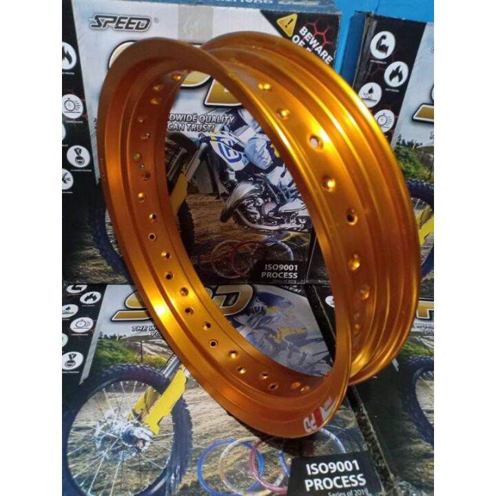 SPD RACING ALLOY RIM 3.50 x 14 - GOLD, BLACK, SILVER | Lazada PH