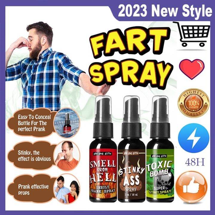 Hot yingshaorihe67259 Fart Spray Stinky Prank Liquid Terrible Smell ...