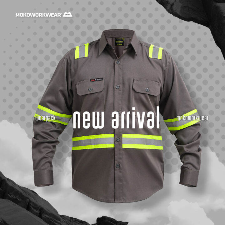 MOKOWORKWEAR WEARPACK SAFETY GREY Scotlite Airflow | Lazada Indonesia