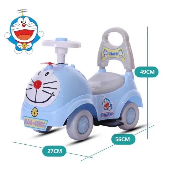 DORAEMON TWISTING TOY CAR FOR KIDS AGES 1-5 YEARS OLD RIDE-ON TOY CARS ...