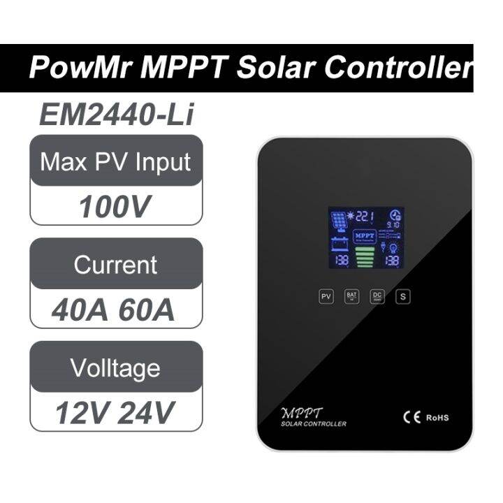 Solar Charge Controller Mppt Wifi | Lazada PH