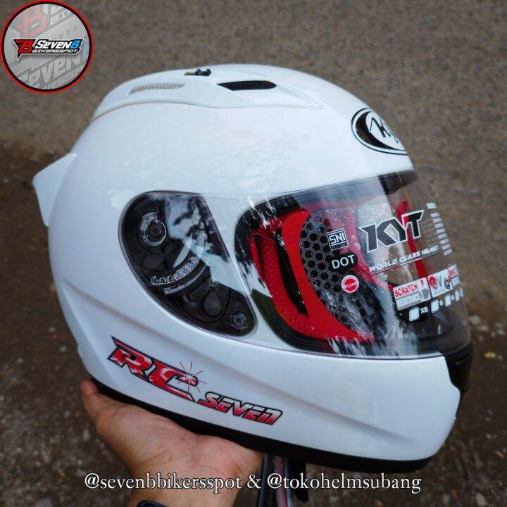 HELM KYT RC 7 SEVEN ORIGINAL SNI | Lazada Indonesia