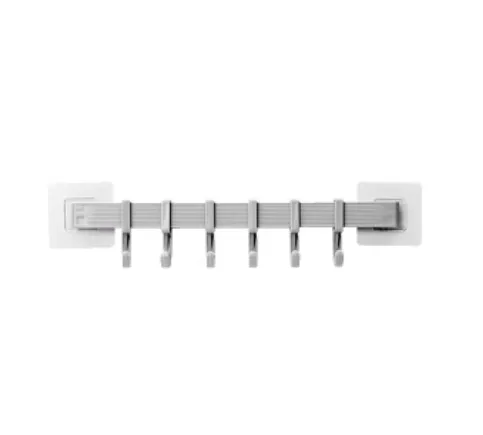 Home Seamless Wall-mounted Six-link Hooks Behind The Door | Lazada PH