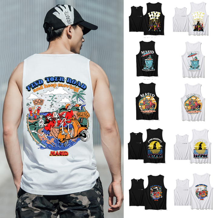 MASID sando for men‘s fashion popular fashion black sando for men‘s ...