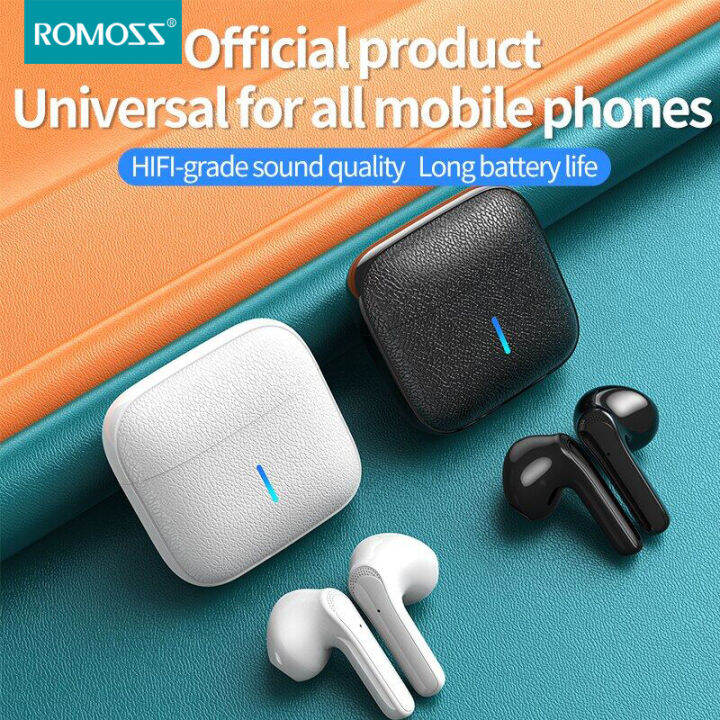 Romoss True Wireless Earphones JS59 Bluetooth 5.1 With Microphone ...