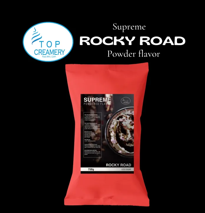 SUPREME ROCKY ROAD POWDER 750 grams | Lazada PH