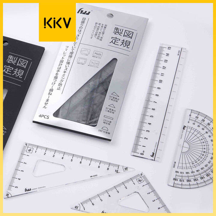 KKV-Set of ruler HR-5202 Paper Bag·15cm Characters are Eye-catching and ...