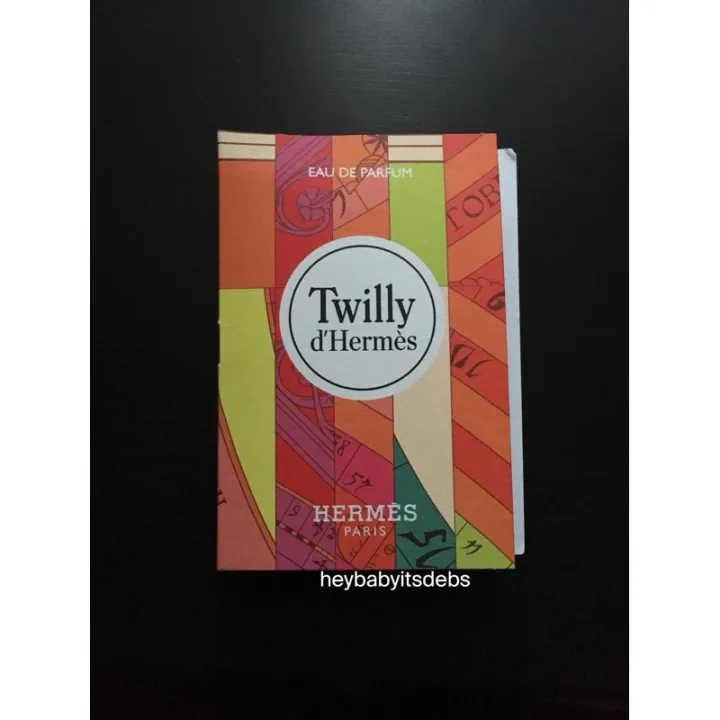 Authentic Twilly d’ Hermes / Poivree / Ginger EDP Sample Perfume (Bnew ...