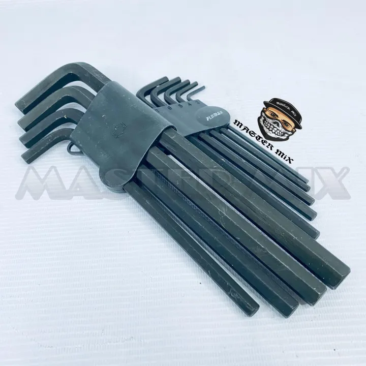 ORIGINAL FLYMAN 9 PCS. ALLEN WRENCH SET. LONG (HEX KEYS) | Lazada PH