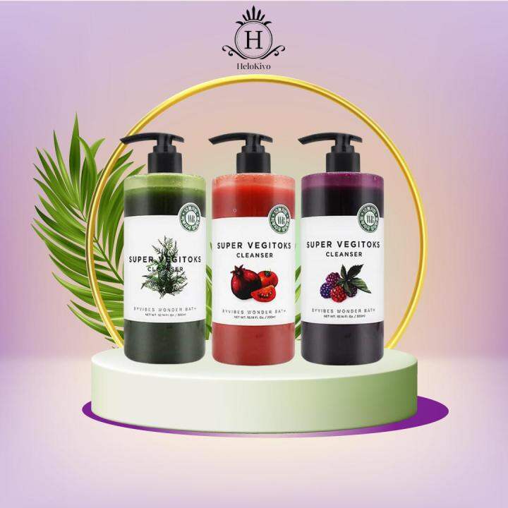 WONDER BATH Super Vegitoks Cleanser 300ml | Lazada