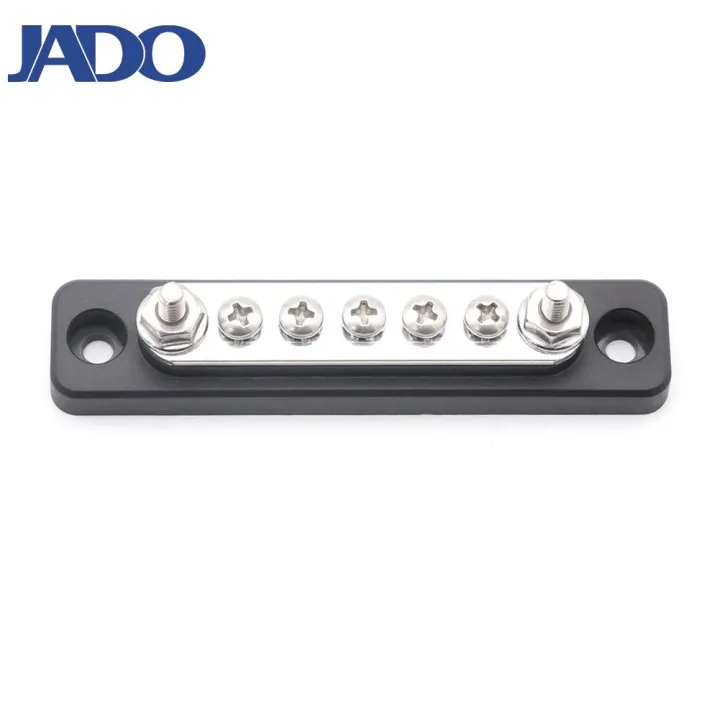 [JADO] Bus Bar 48V 100 150 Amp Busbar Buss Bar with Clear Cover for ...