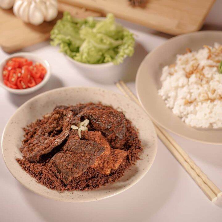 Rendang Paru Kering Erika Oleh-Oleh Asli Cemilan Kampung Makanan Khas ...