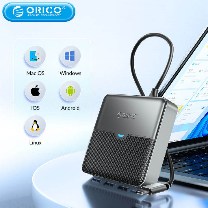 ORICO NEW Type C Docking Station USB 3.0 HUB 4K30Hz HDMI-compatible ...