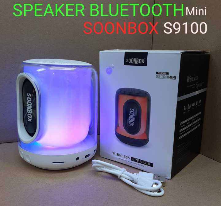 SPEAKER SOONBOX S9100 Mini RGB LED | Lazada Indonesia