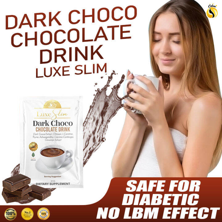 Luxe Slim Dark Choco Chocolate Drink ( 1 SACHET ) Slimming, Anti-aging ...